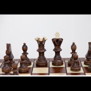 Wegiel | Games | Wegiel Handmade European Ambassador Chess Set Beech ...